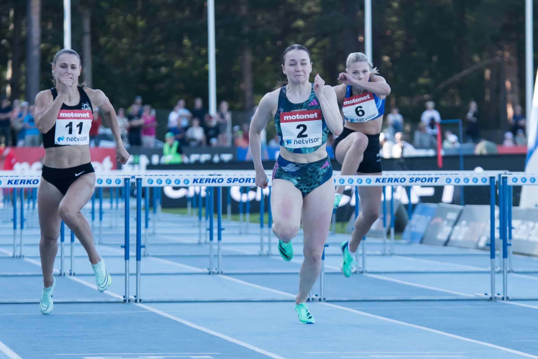 Nooralotta Neziri ja Reetta Hurske jäivät taakse - suomalainen pika ...